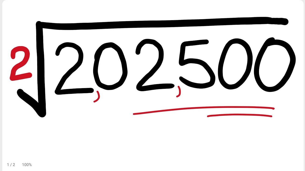 Arrange 202500 cadets in a square | Find number of cadets in each row | DAV | worksheet