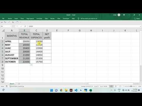 How to Calculate Net Profit in Excel | Business & Accounting Made Easy