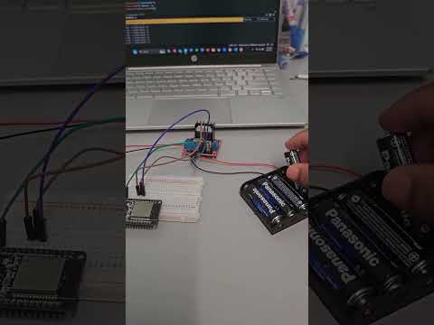Esp32 and Motordriver powered by external power. #esp32 #esp #esp32project #engineer #engineering