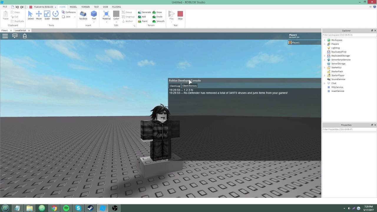 ROBLOX Lua Intermediate Scripting Tutorial 10 - Bindable Events