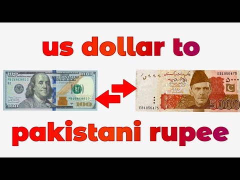 US Dollar To Pakistani Rupee Exchange Rate Today | USD To PKR | Dollar To Rupee | Dollar To PKR