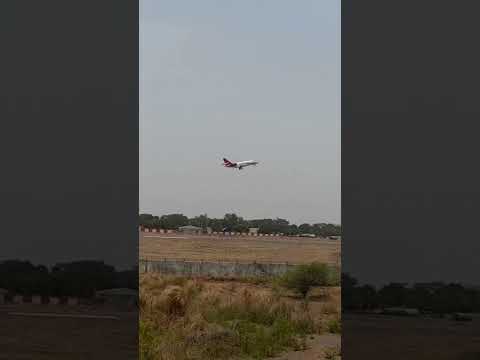 vijayawada airport | flight takeoff on Vijayawada airport | #shorts |#vijayawada airport