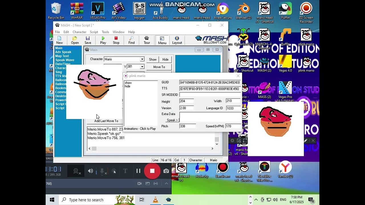 how to make msagent character Girl