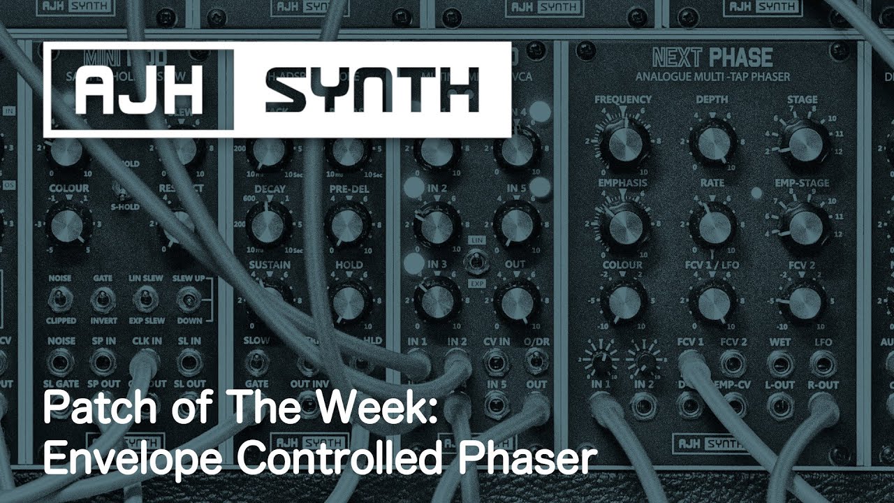 Patch of The Week: Envelope-Controlled Phaser - with Next Phase, an all-analog module for Eurorack