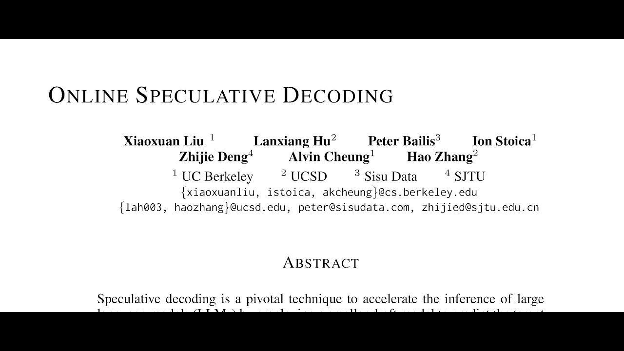 Online Speculative Decoding