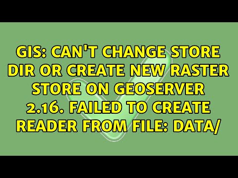 Can't change store dir