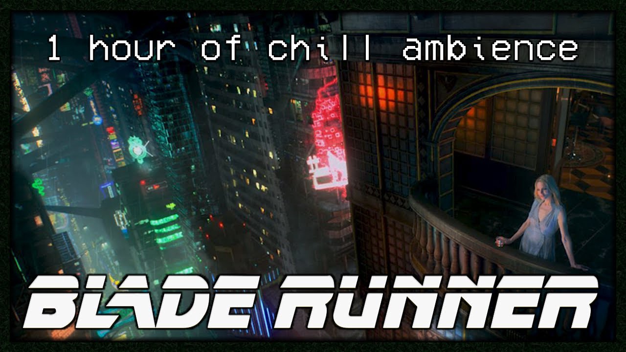 Blade Runner || The Love Theme (slowed down with some rain) || 1 Hour Loop