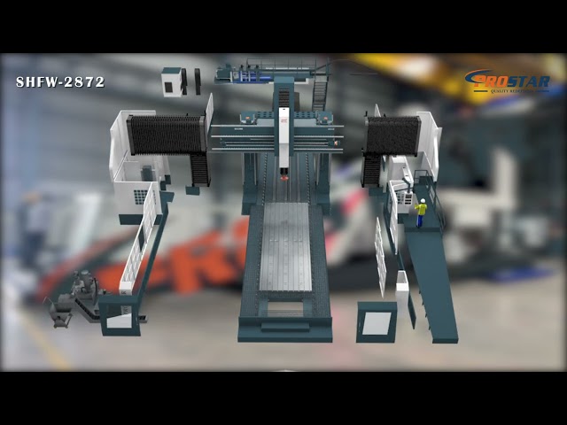 Double Column Machining Center - Fixed Double Column Machining Center ...