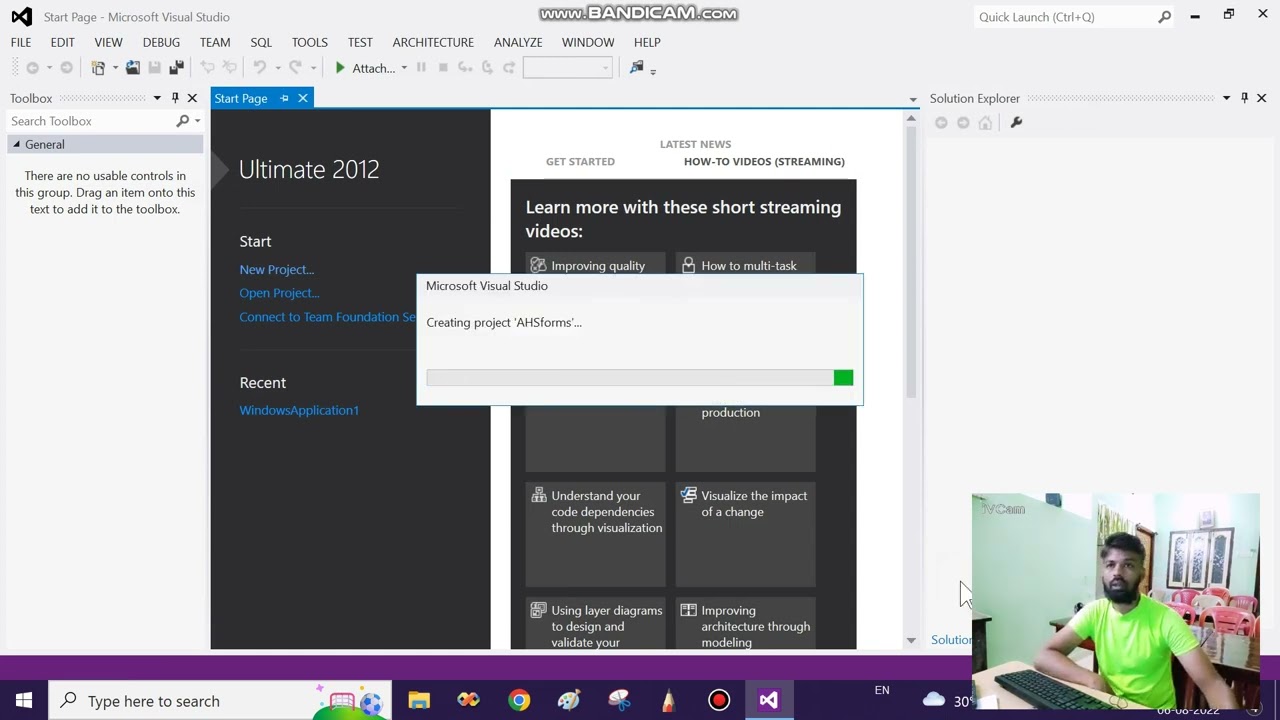 Visual Studio 2012 Ultimate Introduction