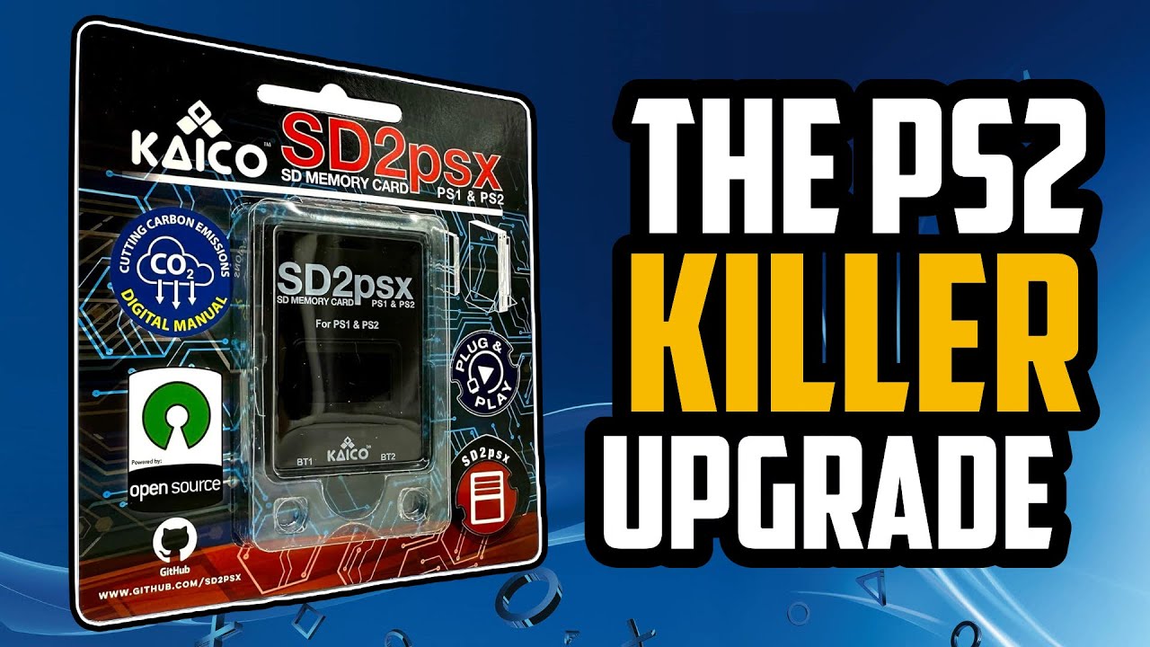 The SD2PSX Is The ULTIMATE PS2 Memory Card Mod! Get It Here