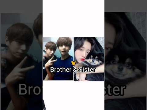 BTS members siblings ๐๐๐ #kpop #bts #siblings #army #ot7 #fypใท #viral