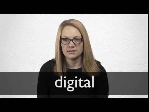 DIGITAL definition and meaning | Collins English Dictionary
