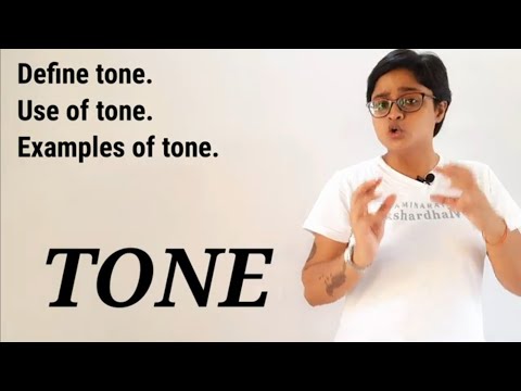 Tone in literature | with examples and notes in hindi & English
