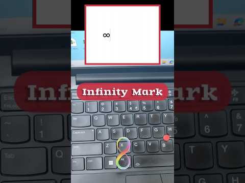 Type Infinity Symbol (∞) ♾️ with Shortcut ‼️ 211E + Alt + X Trick for Word & Excel