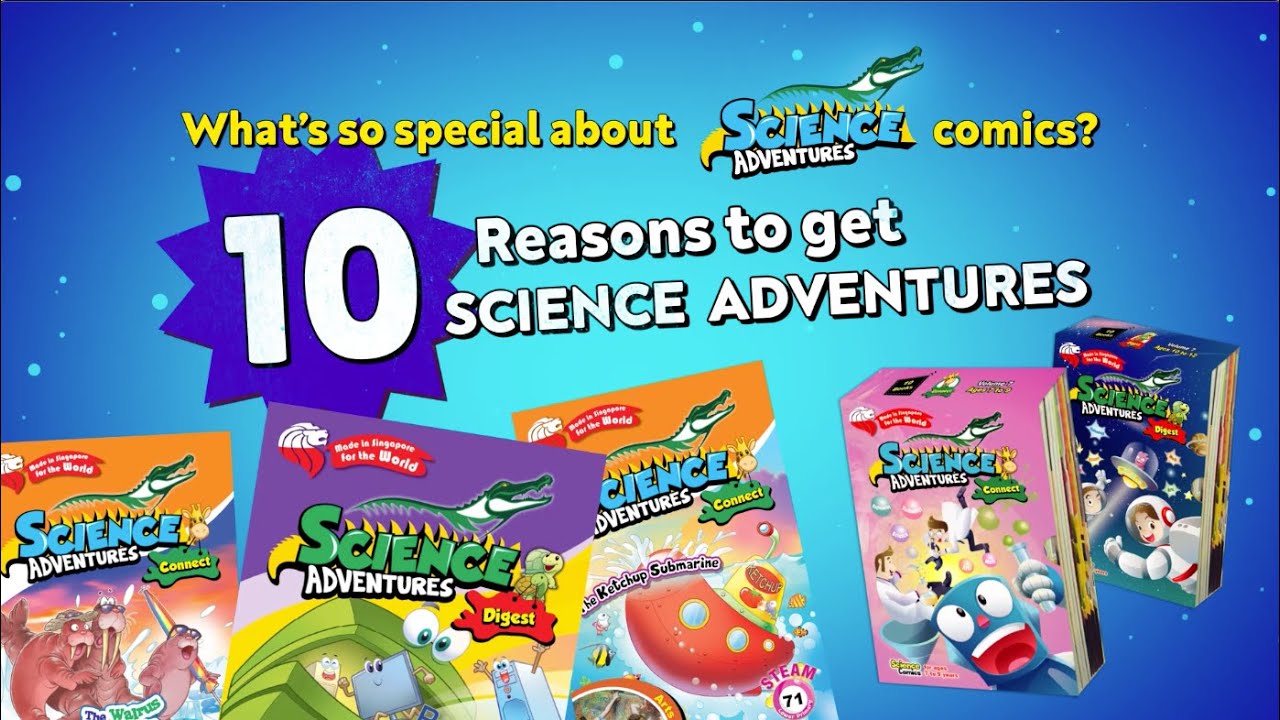 📚 Discover the Magic of Science Adventures Comics! 🌟