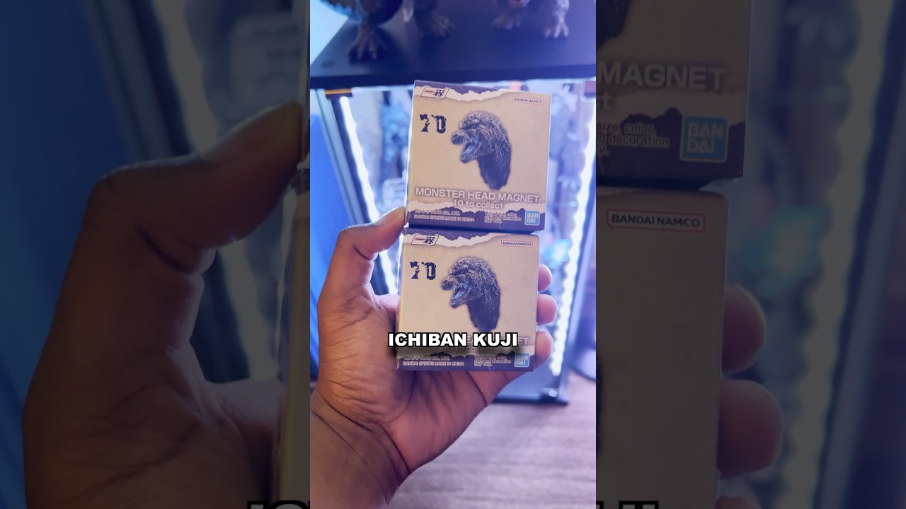 PART 1 - UNBOXING Godzilla Ichibansho Magnet Blind Boxes #godzilla #collection #unboxing #fyp #kaiju