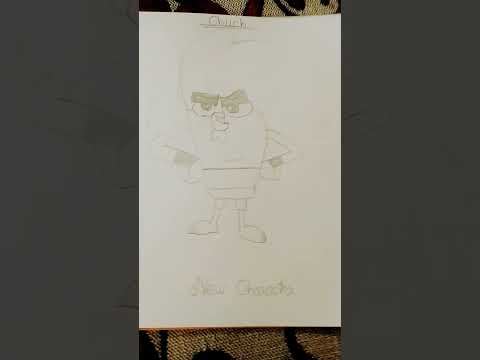 Drawing new character Chuck by Chuck chicken