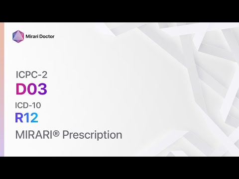 D03 Heartburn ( ICD-10: R12 ) - MIRARI® Prescription