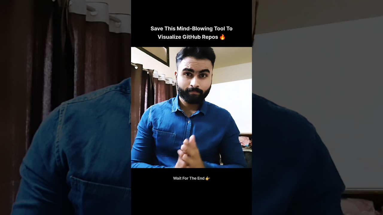 This Mind-Blowing Free Tool Will Visualize Any GitHub Repository 🤯 #javascript #html #github #git