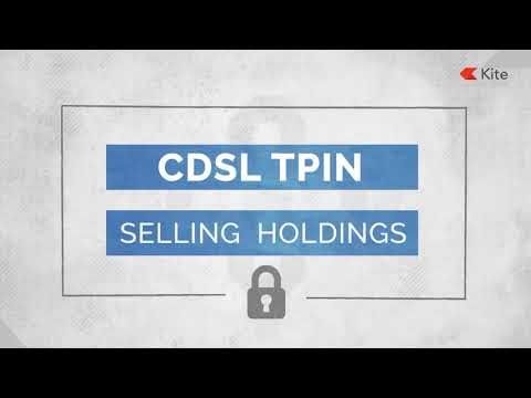 Zerodha - How to setup CDSL TPIN when selling stocks & mutual funds | Digivix