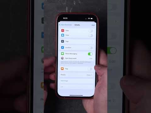 Trigger Reminders When Texting on iPhone