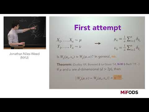Jonathan Niles-Weed (NYU/IAS) - Estimation of the Wasserstein distance in the spiked transport model