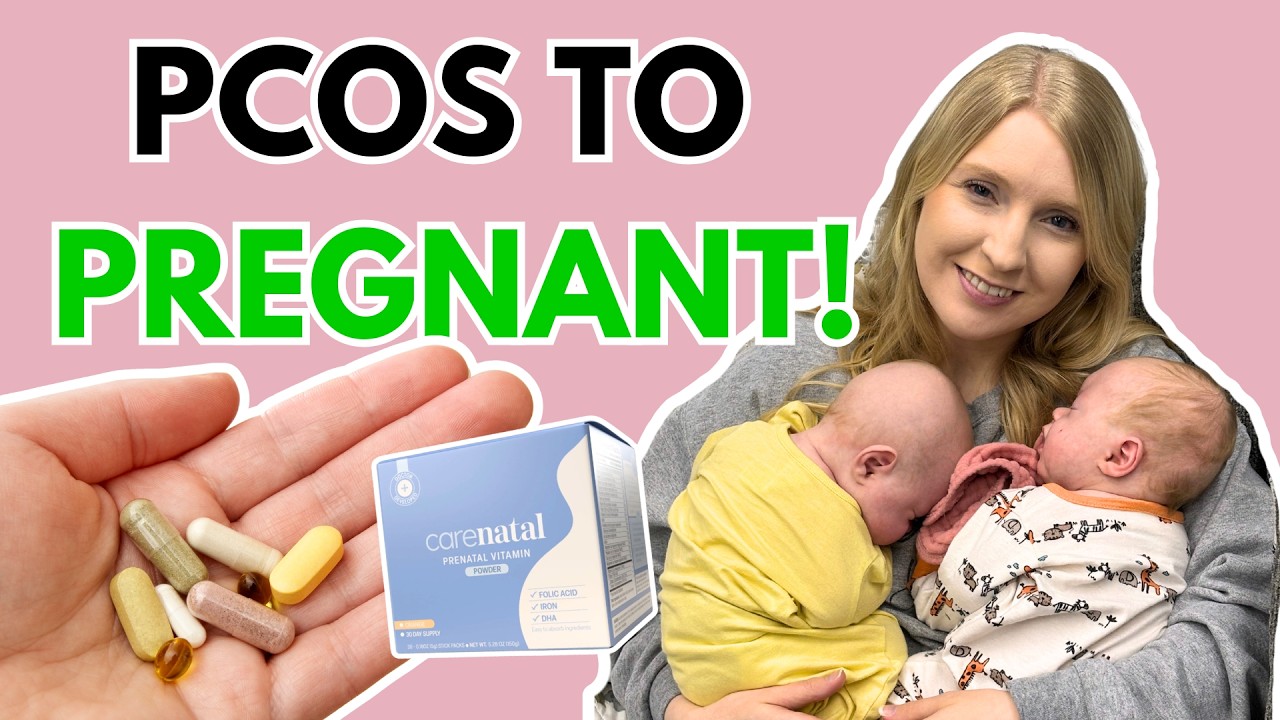 5 Supplements That ACTUALLY Help You Get Pregnant with PCOS (Dietitian Mom Explains)
