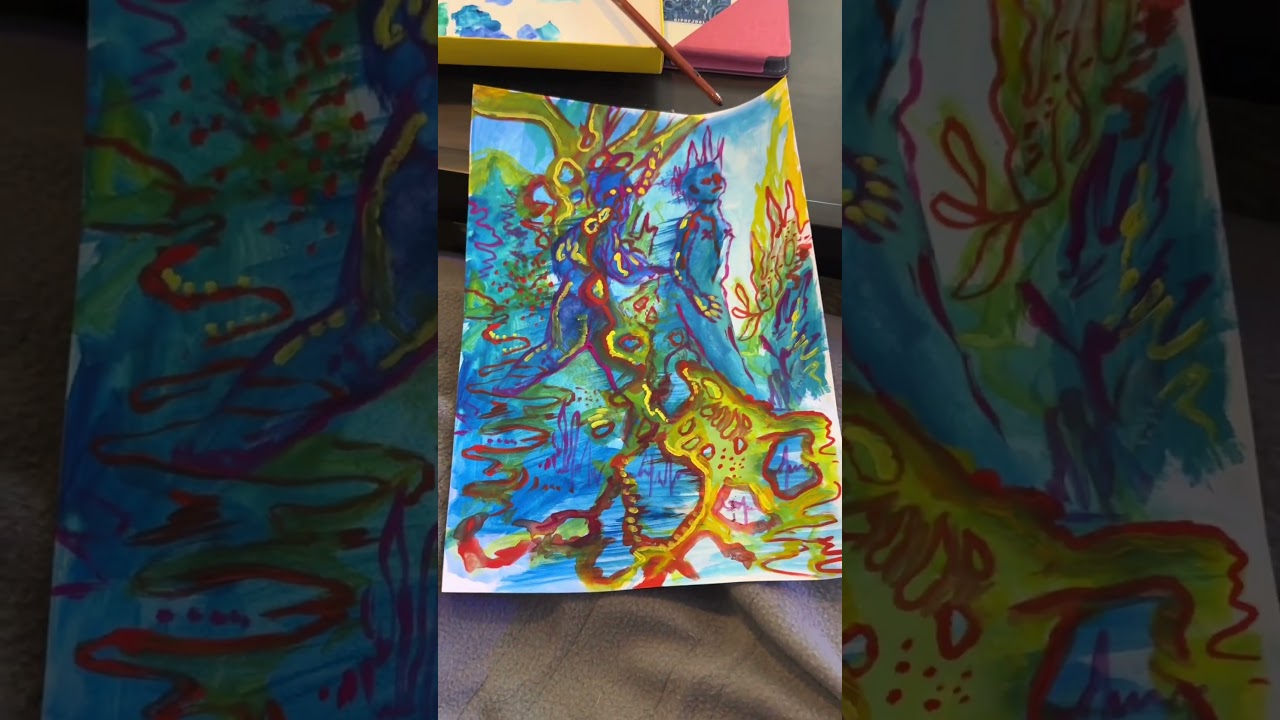 reference vs painting #art #painting #abstractpainting #artisticpainting #create
