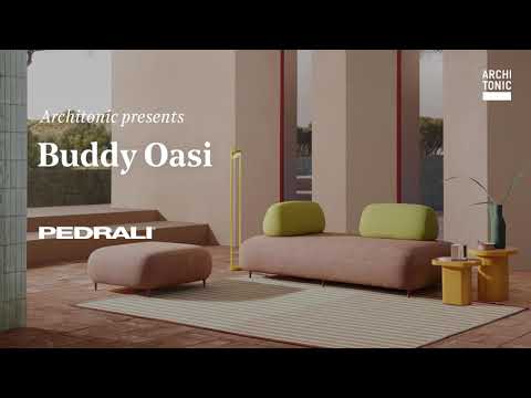 Meet Buddy Oasi: Pedrali’s friendliest seating collection for the outdoors