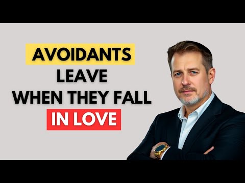 AVOIDANTS DON'T "FALL OUT OF LOVE", THEY......