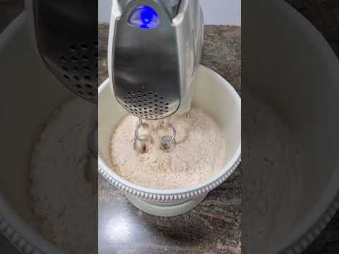 how to knead Dough with Hand Mixer #shorts #shortsvideo #shortsfeed #chaska