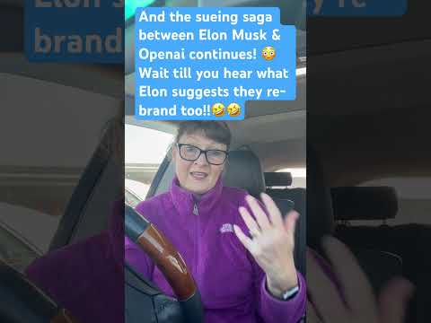 So the sueing saga btn Elon Musk & Openai continues! Want to hear what Elon said they re-brand too?