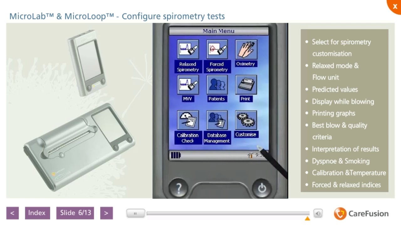 Spirometr MicroLab MK8 + MicroLoop MK8 - wersja EN