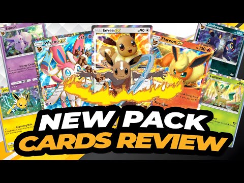 Sylveon EX DRAWING CARDS IS INSANE! New Card Review for Pokémon TCG Pocket Eevee Grove Card Pack