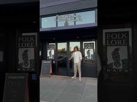 One of my favorite places in Napa, CA — Folklore 🎶 #shorts #napa #summeronshorts #summer #vinyl