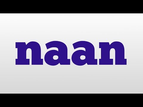 naan meaning and pronunciation