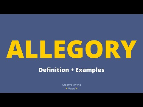 ALLEGORY - Definition + Examples 🐖