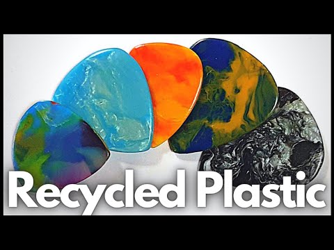 How To Make Guitar Picks At Home For Free (Recycled Plastic)