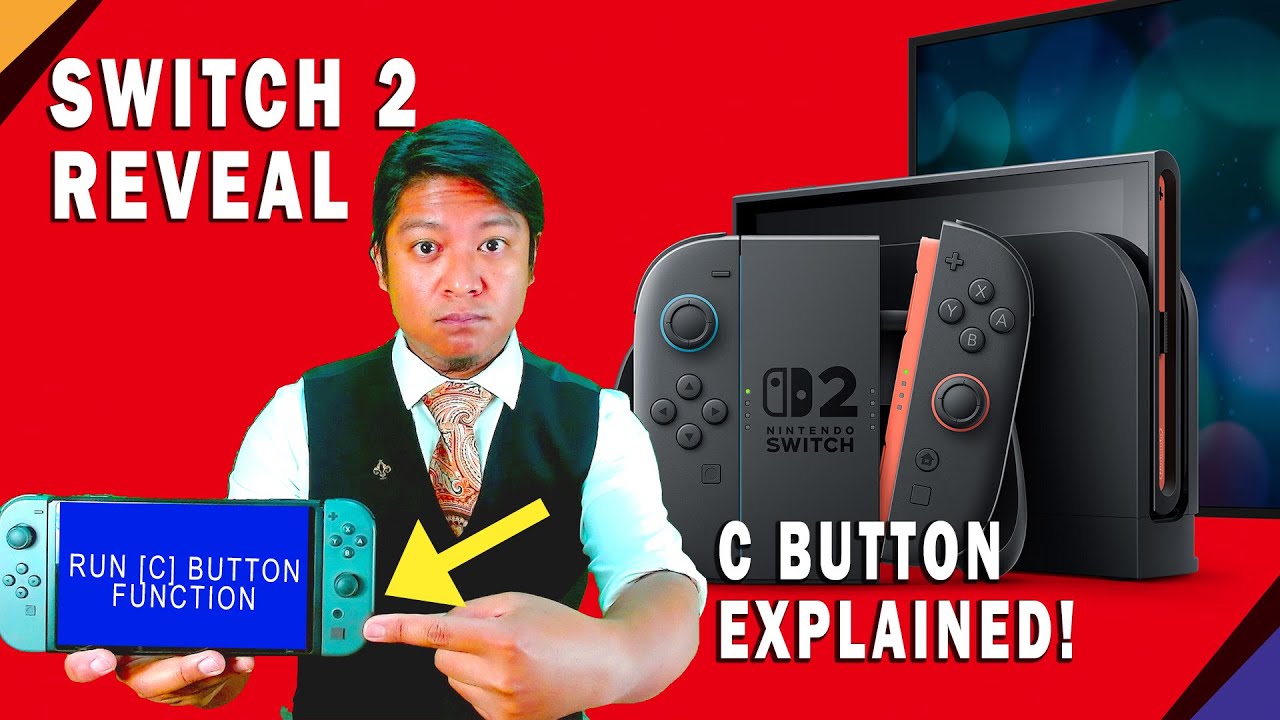 Nintendo Switch 2 Announcement: Unveiling the Mystery of the C Button ...