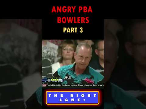 ANGRY PBA Bowlers Part 3 #bowling #pbabowling