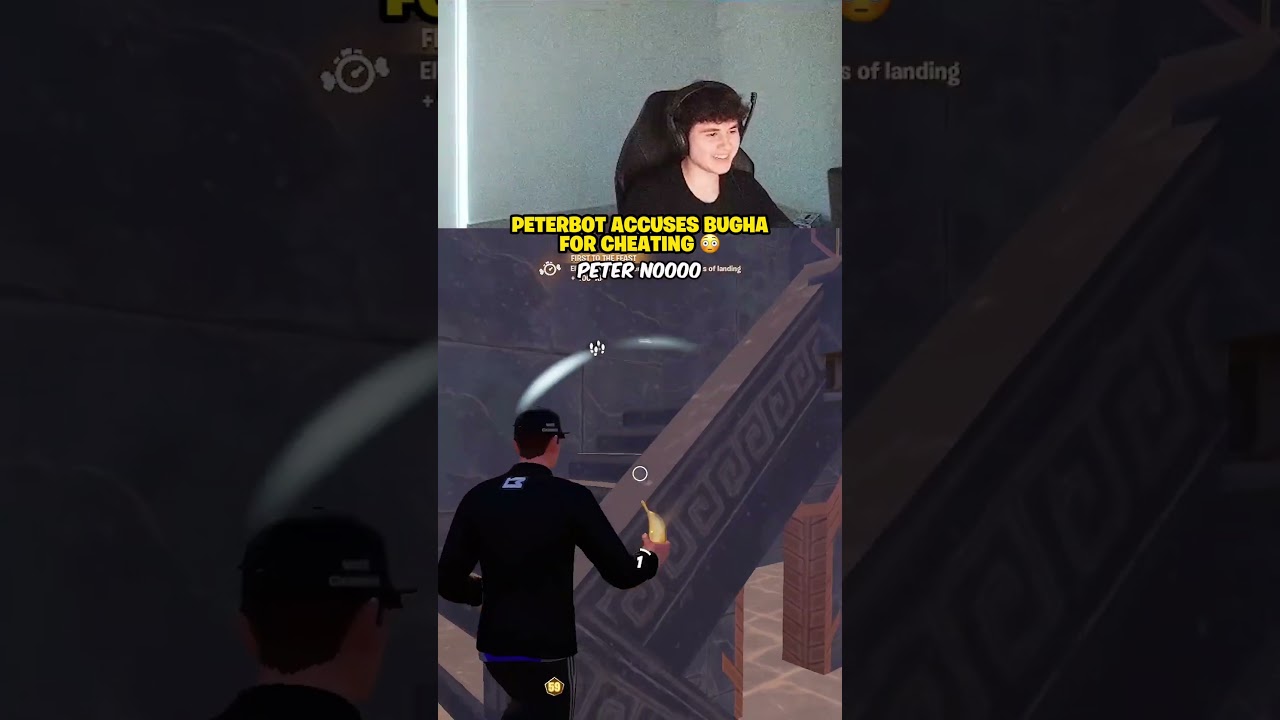Peterbot accuses Bugha of CHEATING 🎯😳