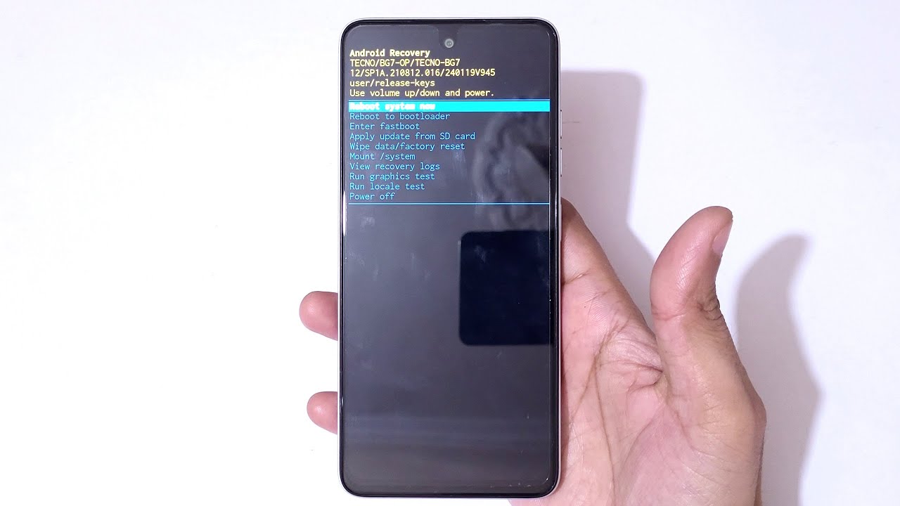 How to Hard Reset Tecno Spark 20C - Forgotten Password/Factory Reset