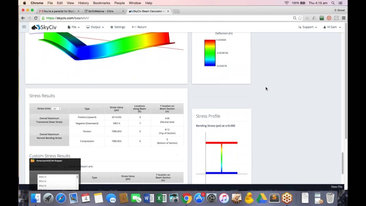 SkyCiv, New Cloud Based Structural Analysis Software