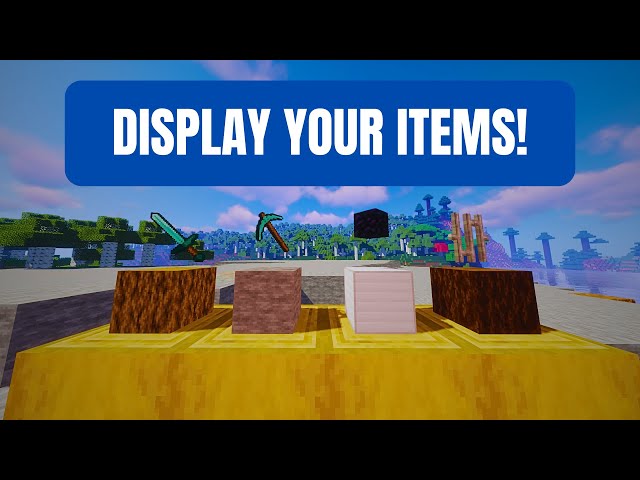 Item Displays Minecraft Data Pack