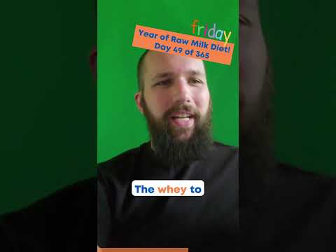 Day FORTY NINE of One Year of Raw Milk Diet!