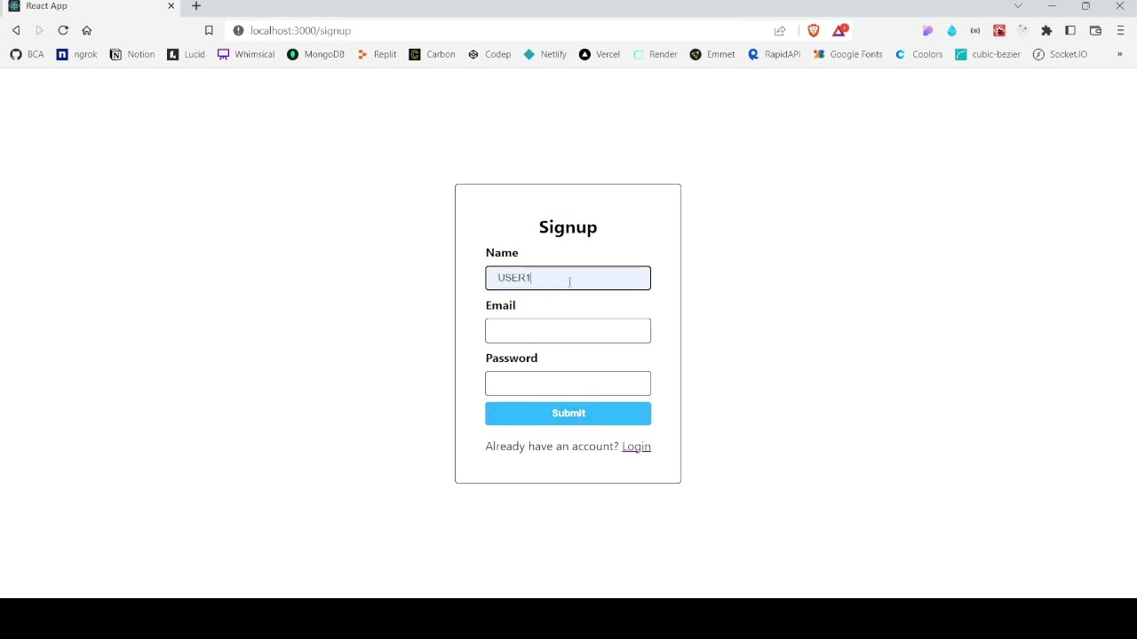 GitHub - BCAPATHSHALA/LoginSignup-Authentication: This is a basic MERN Stack Project (Login and ...