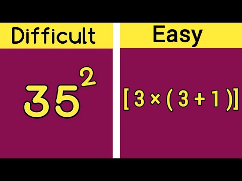 Square Root Of 35 - Which One Is Difficult And Easy? | ShortCut Tricks Of Mathematics |