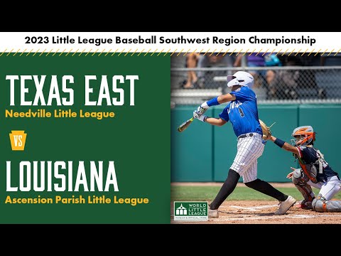 2023 Little League Baseball Southwest Region Championship: Texas East vs Louisiana