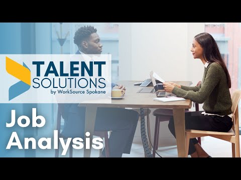 Let's Talk Series | Job Analysis