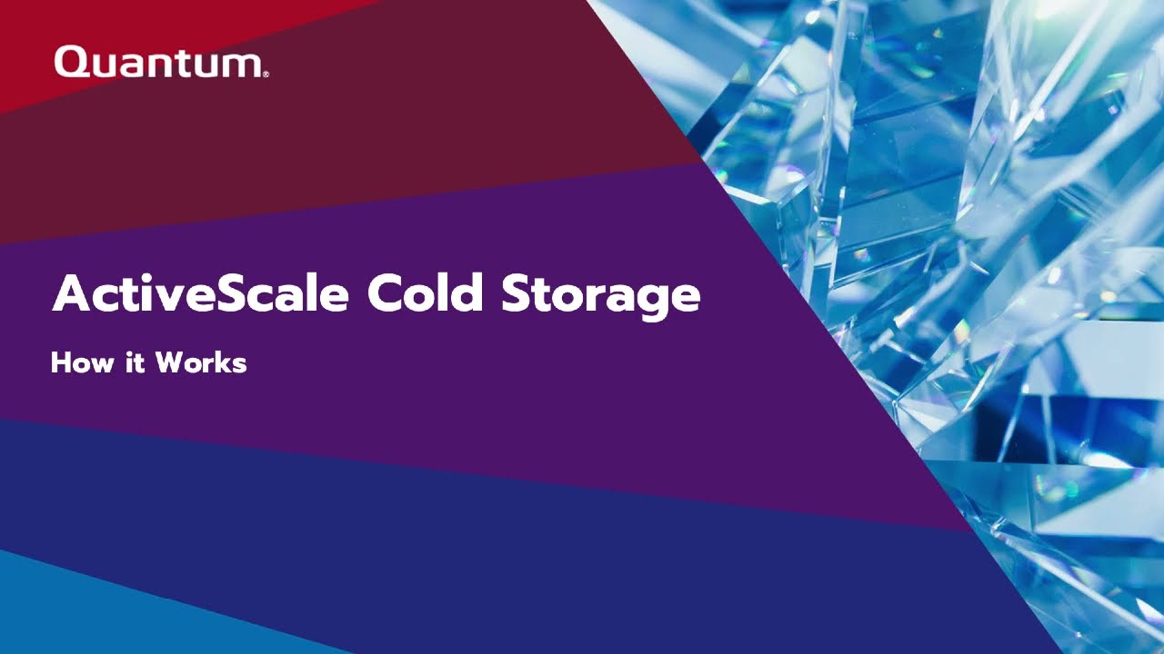 ActiveScale Cold Data Storage: How it Works